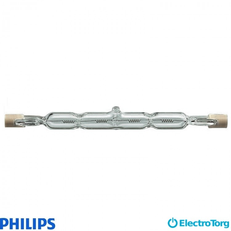Лампа галогеновая Plusline ES 118mm 2y 400W R7s 230V 1BB Philips купить ...